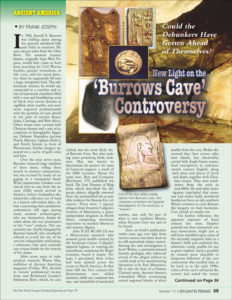 Das Geheimnis von Burrows Cave: Entdeckung könnte Amerikas Geschichte ...